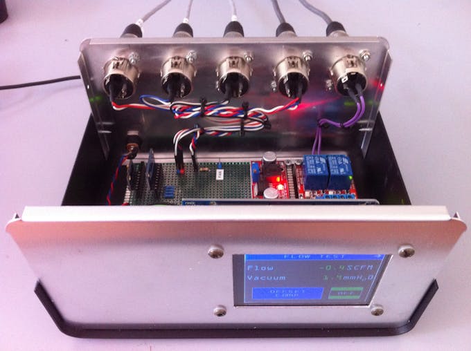 Arduino Based Cylinder Head Flow Bench Arduino Project Hub